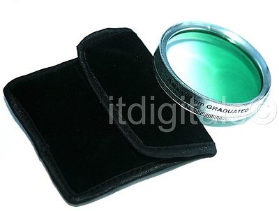 52mm Graduated Green Glass Lens Filter For 52 mm Lense | eBay