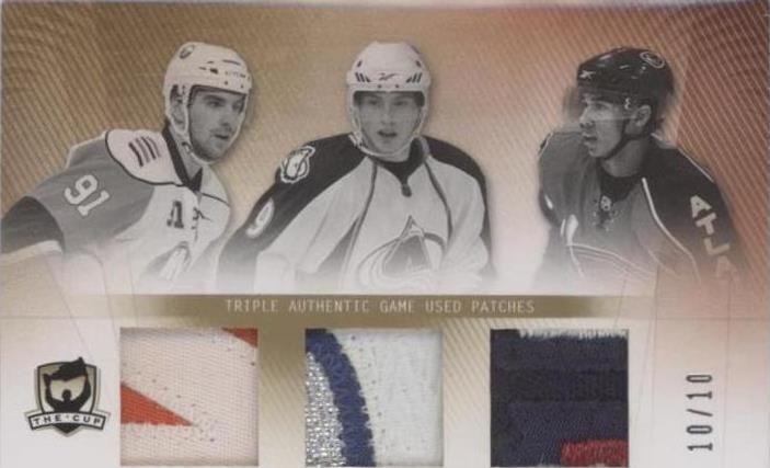 2009-10 Upper Deck The Cup - Cup Trios John Tavares, Matt Duchene ...