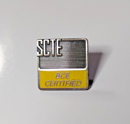 SCTE BCE CERTIFIED LAPEL PIN | eBay