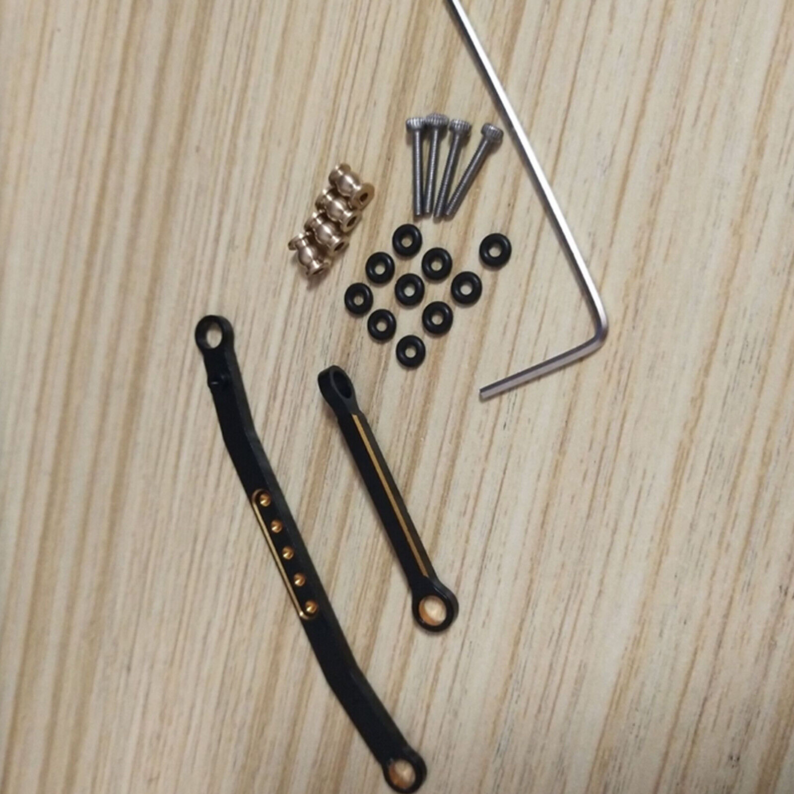 Aluminum Alloy High Fastening Steering Rod Set for 1/24 Axial SCX24 ...