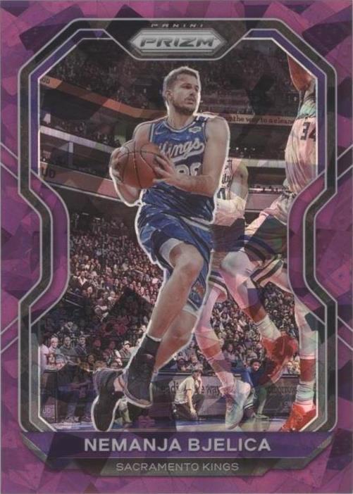 2020-21 Panini Prizm - Nemanja Bjelica #190 Purple Ice Prizm /175 for ...