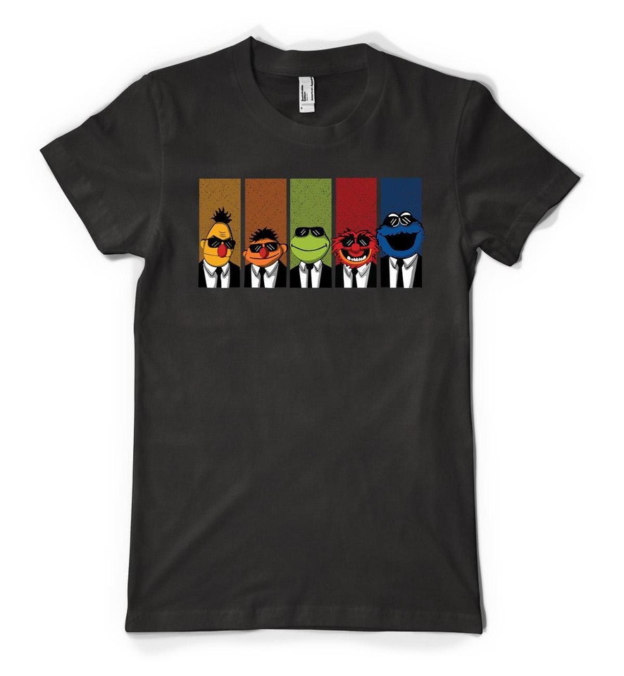 Reservoir Muppet Puppet Funny Movie Mashup Personalised Unisex Adult T ...