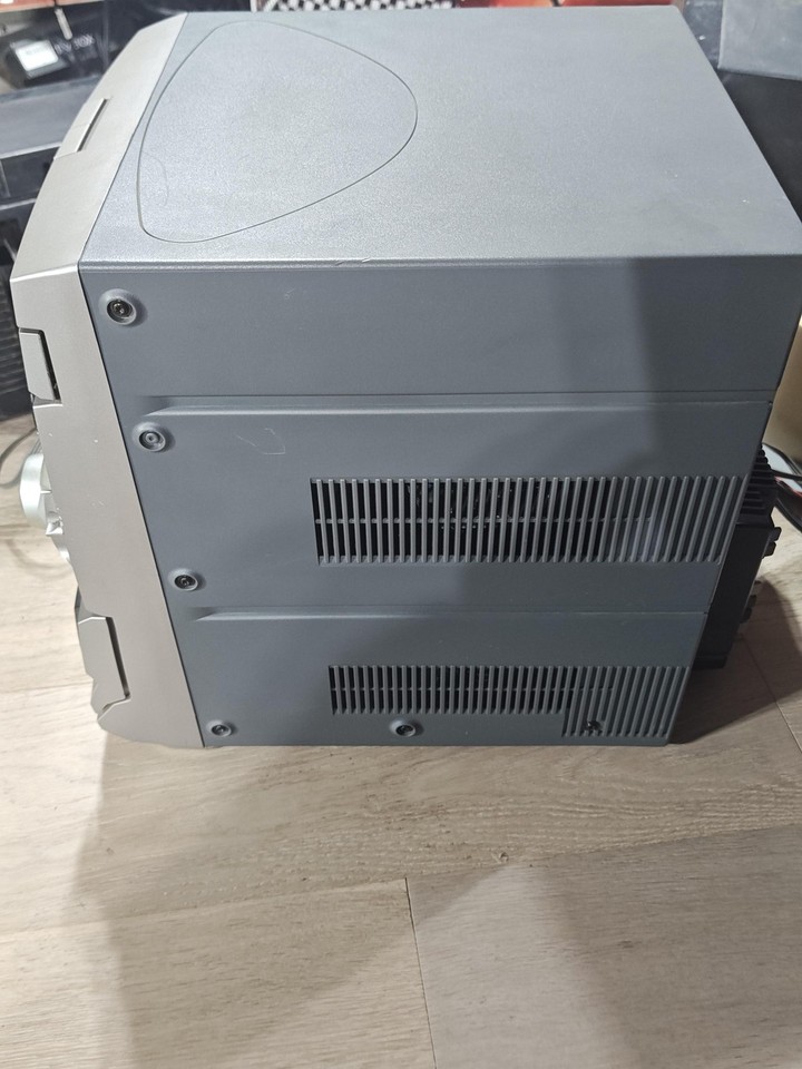 Vintage Philips FW890P/37 Silver 3 CD Changer Dual Cassette AM/FM HiFi ...