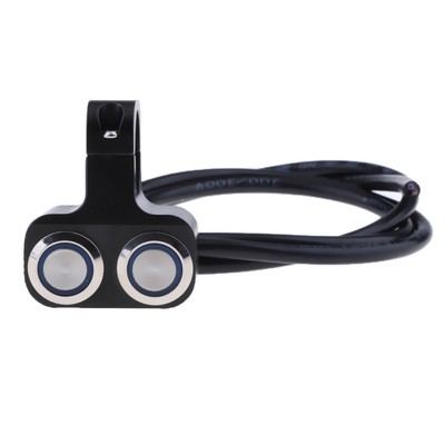 25mm Motorcycle Handlebar Headlight Spot Light Switch With Dual ...