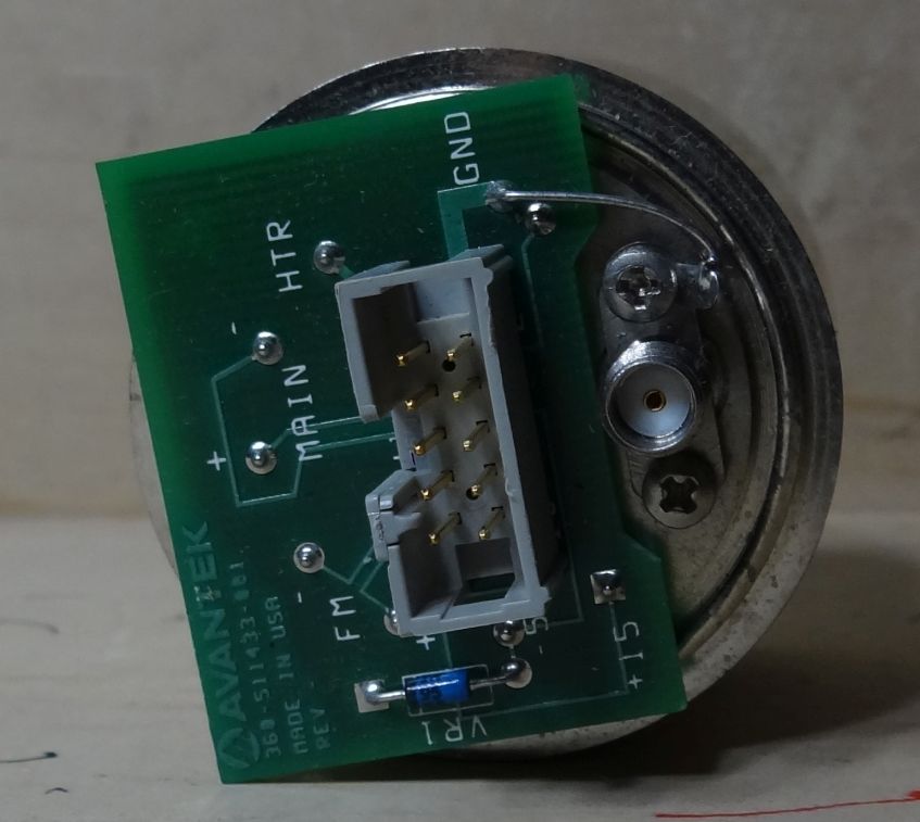 HP YIG TUNED OSCILLATOR Y090-4061 2.95-6.05 GHZ C-08665-60122-1/A REV ...