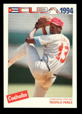 1994 CUBAN LEAGUE #86 TEOFILO PEREZ MINT 1 OF 5,000 PRINTED | eBay