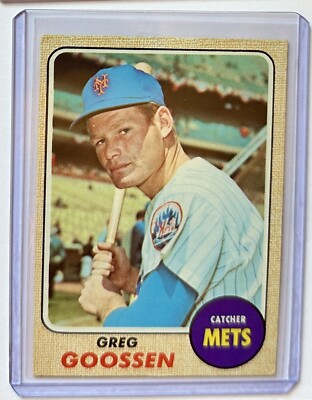 1968 Topps - #386 Greg Goossen | eBay