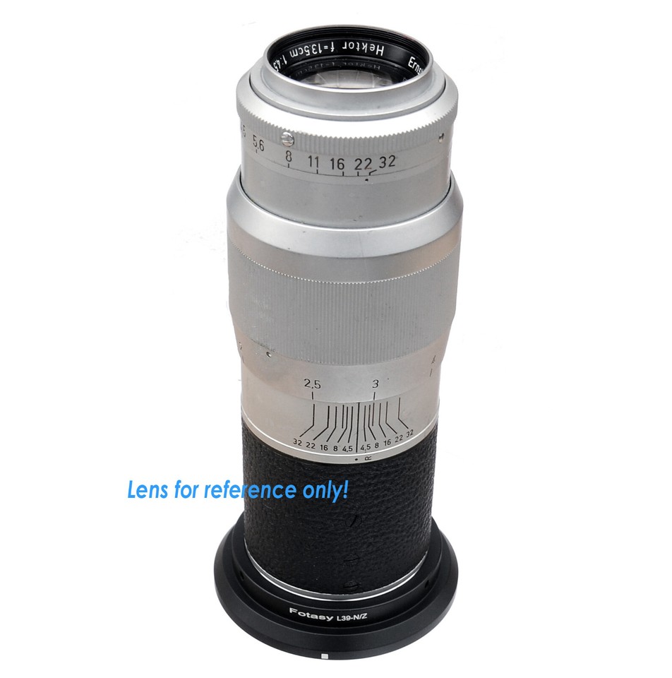 Leica M39 39mm Lens to Nikon Z Z7II Z8 Z9 ZFC ZF Mirrorless Camera ...