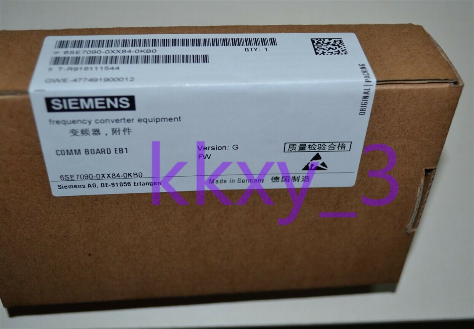 1 PCS NEW IN BOX Siemens 6SE7090-0XX84-0KB0 expansion board | eBay