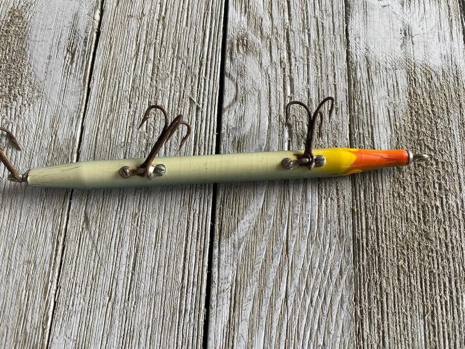 Vintage Older Pioneer Boone Bait Co. Thin Needlefish Florida Fishing ...
