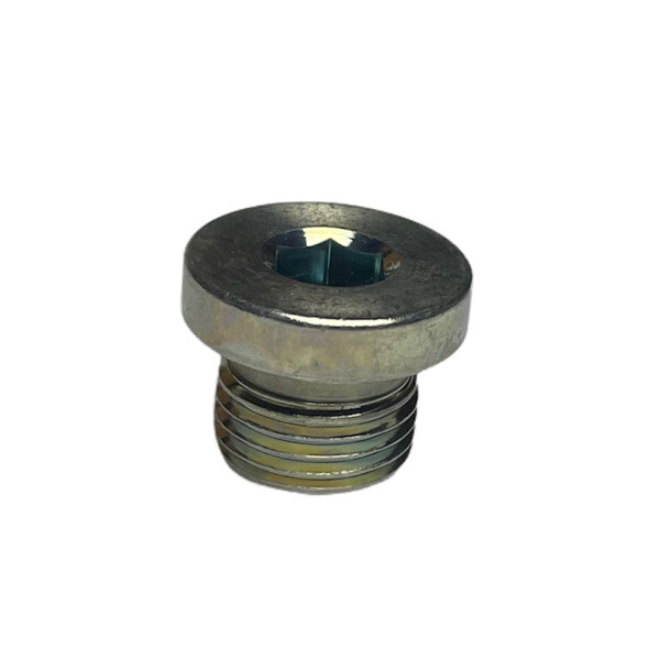 M16X1.5 Metric Port Plug Zinc Plated Steel Allen Socket Key Fitting ...