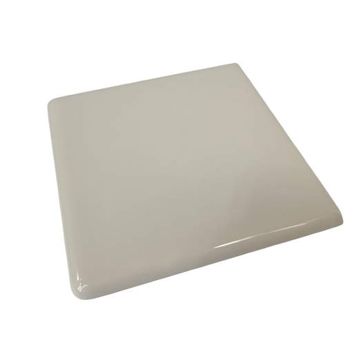 Beige Bullnose Corner 4.25 in Ceramic Tile Almond Bone Subway Square ...