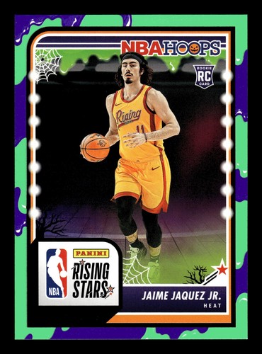 2023-24 PANINI HAUNTED HOOPS #294 JAIME JAQUEZ JR SLIME PARALLEL RISING ...