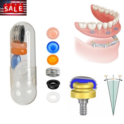 US Dental Overdenture Implant Locator Abutment Retention Cap Male ...