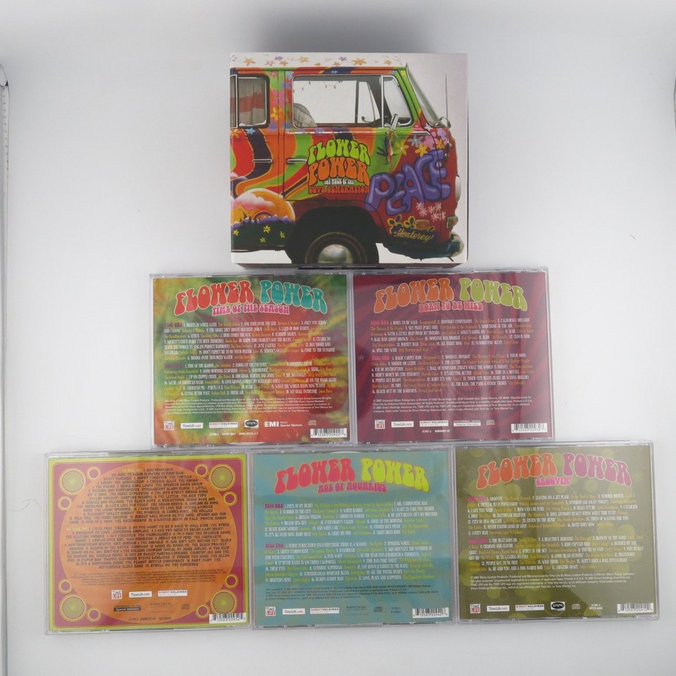 Flower Power Box Set CD 2007 Psychedelic Rock Time Life Label | eBay