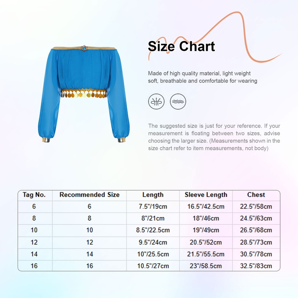 Girls Dancewear Boat-Neckline Crop Top Junior School T Shirts Belly ...
