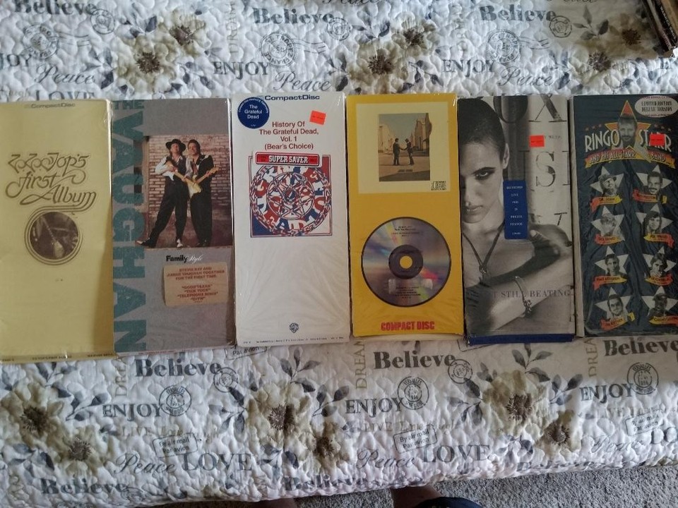 Lot of 30 empty CD long boxes Beatles to ZZ Top please see photos | eBay