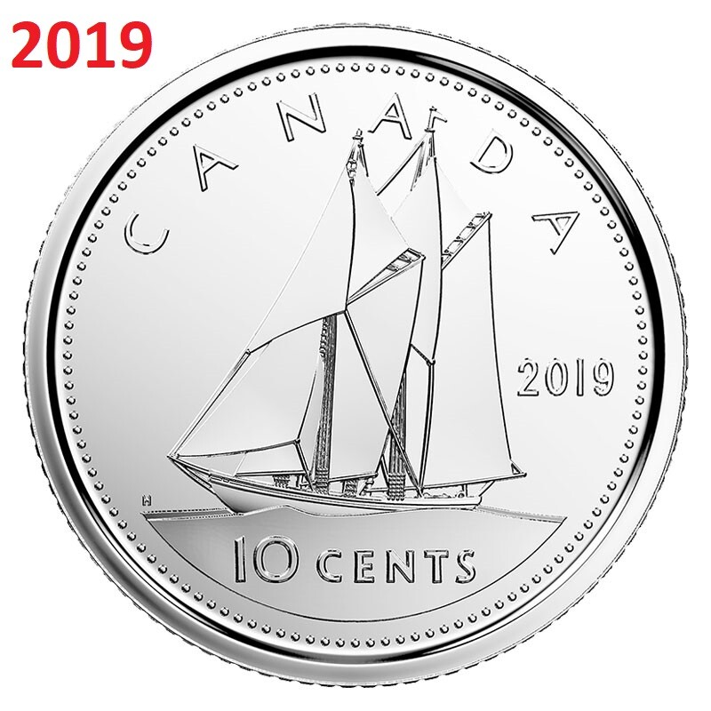 Canadian Dime Clip Art