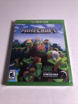 Minecraft Starter Pack Collection Xbox One Video Game Minecoins New ...