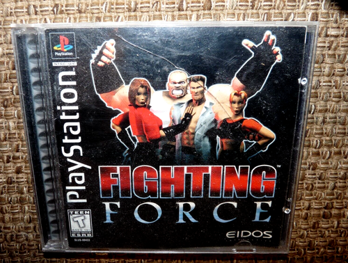 Fighting Force Sony PlayStation 1 PS1 1997 Complete with Manual and Reg ...