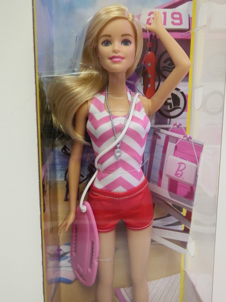 I can be... LIFEGUARD Barbie Doll & her Accessories - Ages 3 & up | eBay
