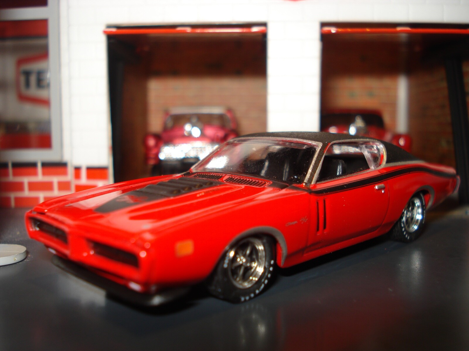 1971 71 DODGE CHARGER R/T LIMITED EDITION 1/64 RED M2 1970'S MUSCLE CAR ...