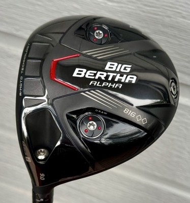 CALLAWAY BIG BERTHA 816 BLACK DIAMOND DRIVER 9° HEAD ONLY LH LEFT ...