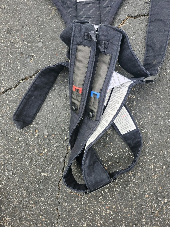 Baby Bjorn Original Baby Carrier Black 25 Lb. Max Baby Wearing Infant ...