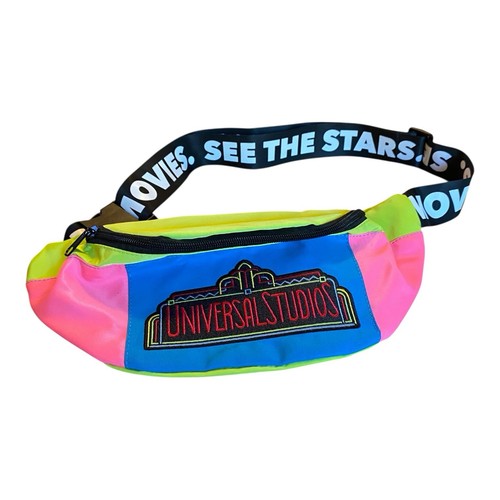 Universal Studios Retro Neon Fanny Pack 30th Anniversary See The Stars ...
