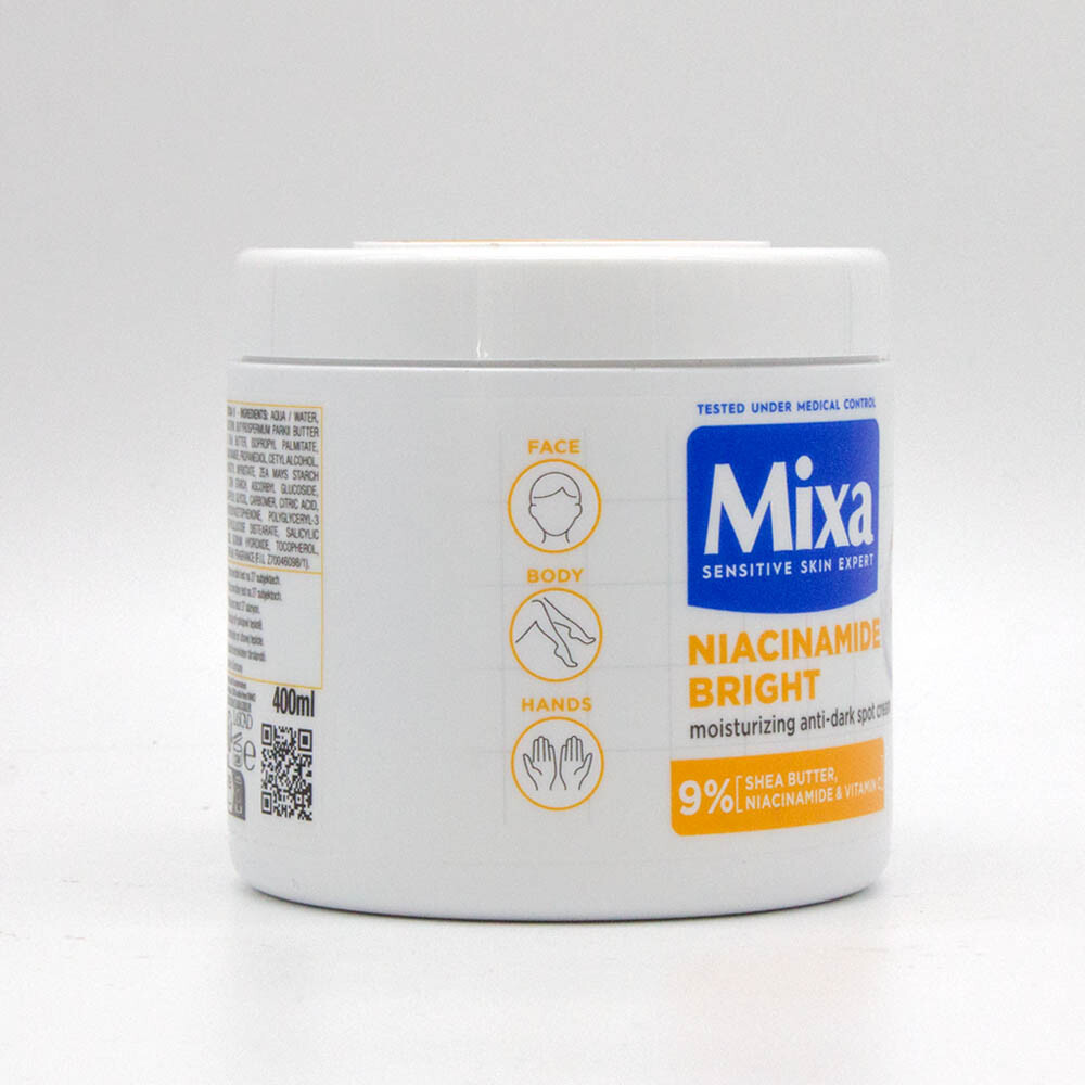 Mixa Niacinamide Bright Moisturizing Anti-Dark Spots Cream with Shea ...