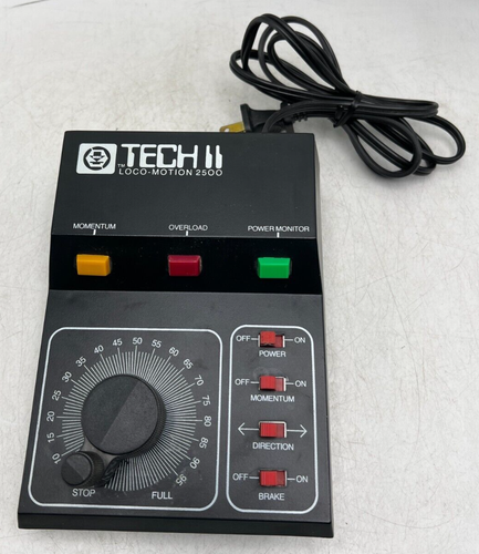 MRC Tech II Loco-Motion 2500 Hobby Train Track Transformer For Ho / O ...