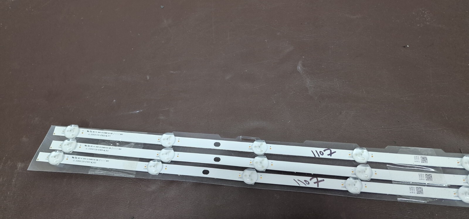 FULL LED BACKLIGHT SET FOR JVC LT-39C610 LED TV JL.D38581330-078BS-C ...