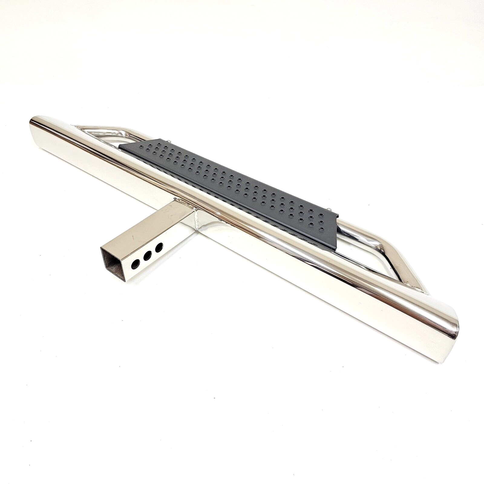 Chrome Hitch Step Bar Guard For 2" Receiver Truck Heavy Duty Steel New ...