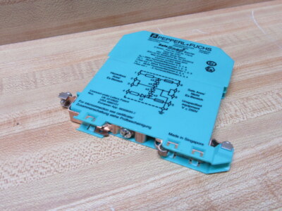 Pepperl + Fuchs 071816 Zener Barrier Z787 71816 W/Chipped Corner | eBay