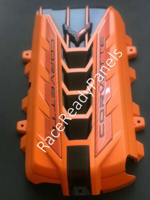 2020/22 CORVETTE C8 ENGINE COVER AMPLIFY ORANGE CARBON FLASH ORANGE ...