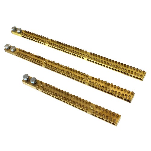 Earth Neutral Bar 24 Hole Brass | eBay Australia