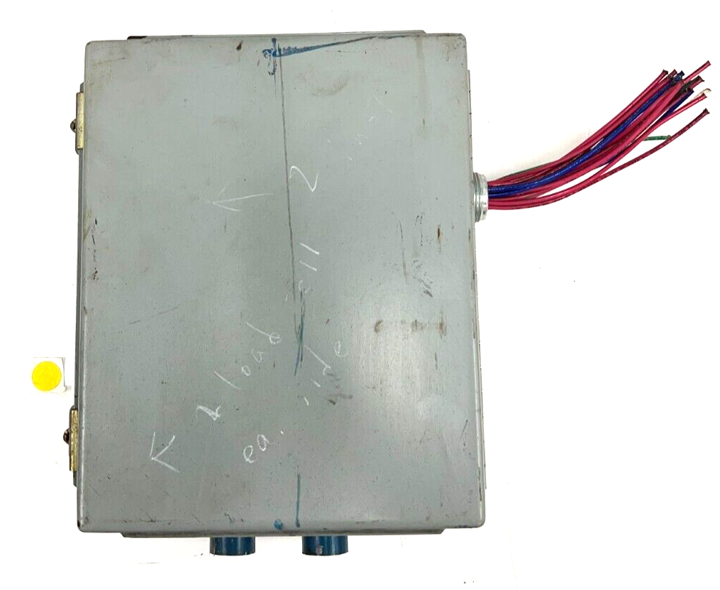 HOFFMAN A1008CH JUNCTION BOX PANEL MOUNT STEEL GRAY OAD 10" X 8" 4 ...