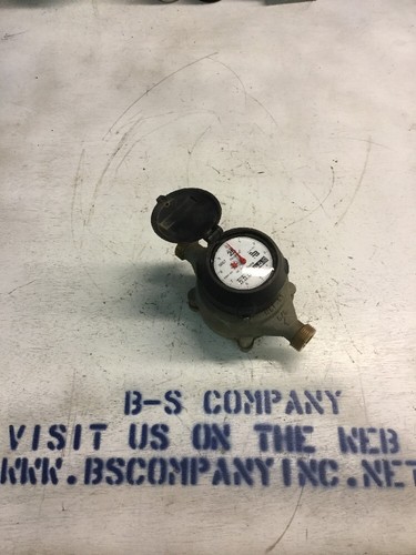 Badger Brass Water Meter Model 25 5/8" X 3/4" Gallons | eBay