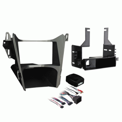 99-3307G Aftermarket Car Stereo Single/Double Din Radio Install Dash ...