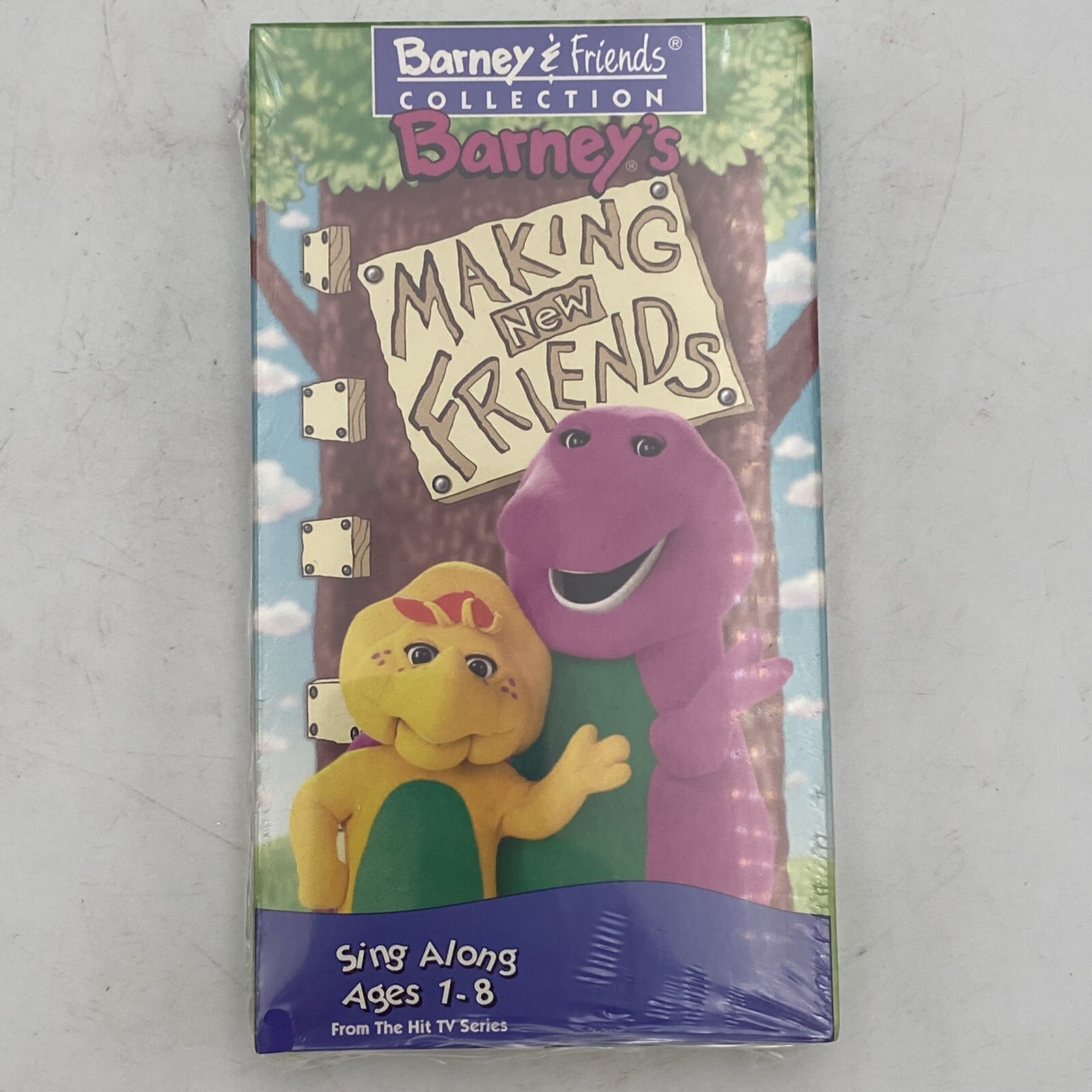 Barney - Barneys Making New Friends (VHS, 1995) for sale online | eBay