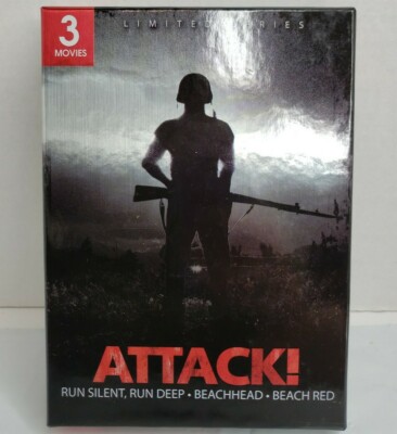 TGG Direct DVD Attack! (Limited Series) 3 Movies Beachhead Beach Red ...