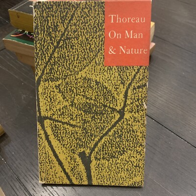 Thoreau On Man And Nature - Arthur G. Volkman (1960, Hardcover) | eBay