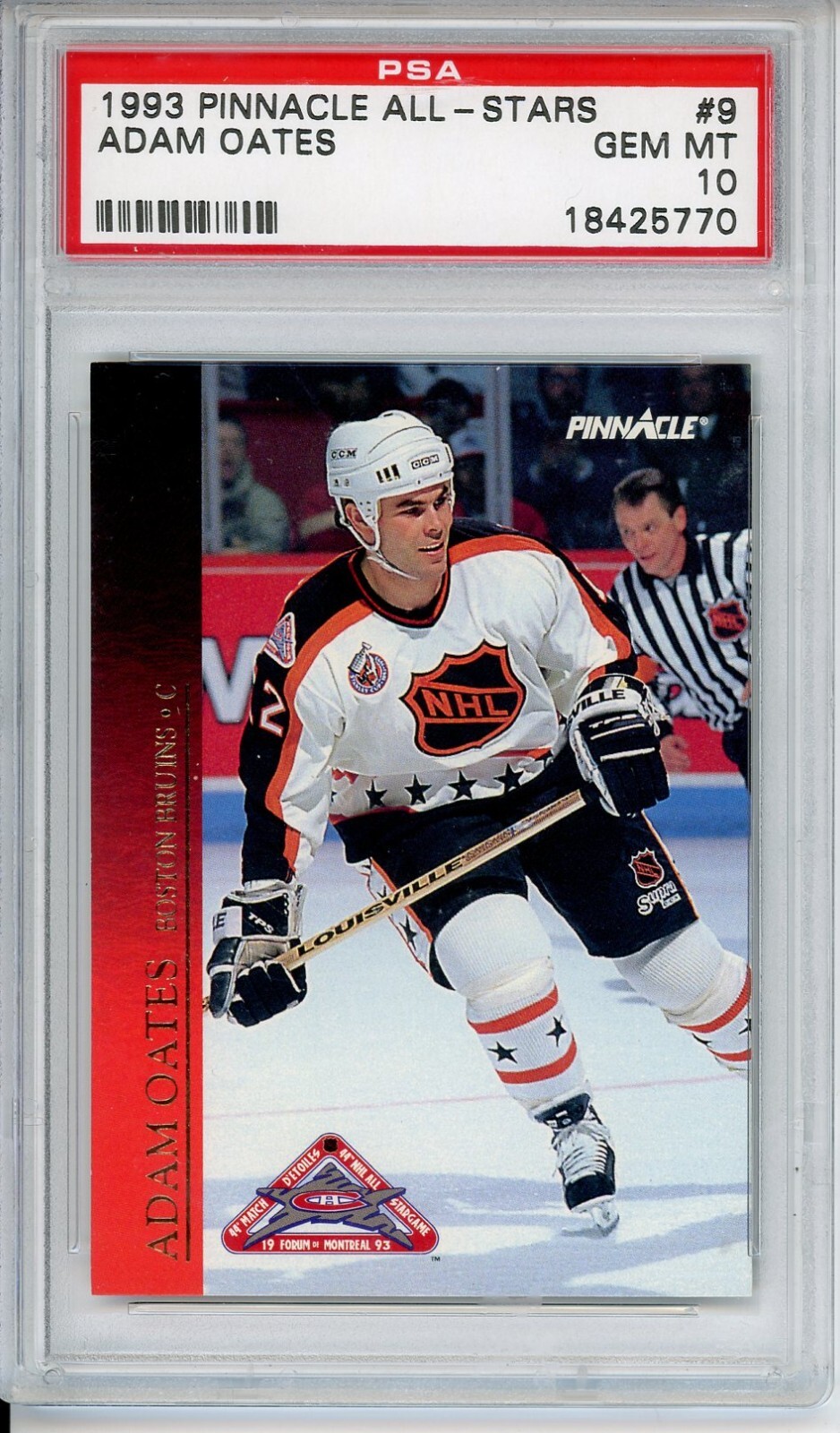 1993 Pinnacle All Stars Adam Oates #9 HOF PSA 10 Pop 1 | eBay