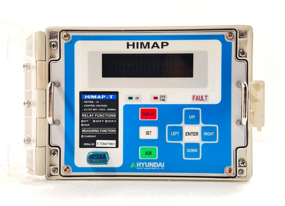 HYUNDAI HEAVY INDUSTRIES HIMAP-T INTELLIGENT MEASURING AND PROTECTION ...
