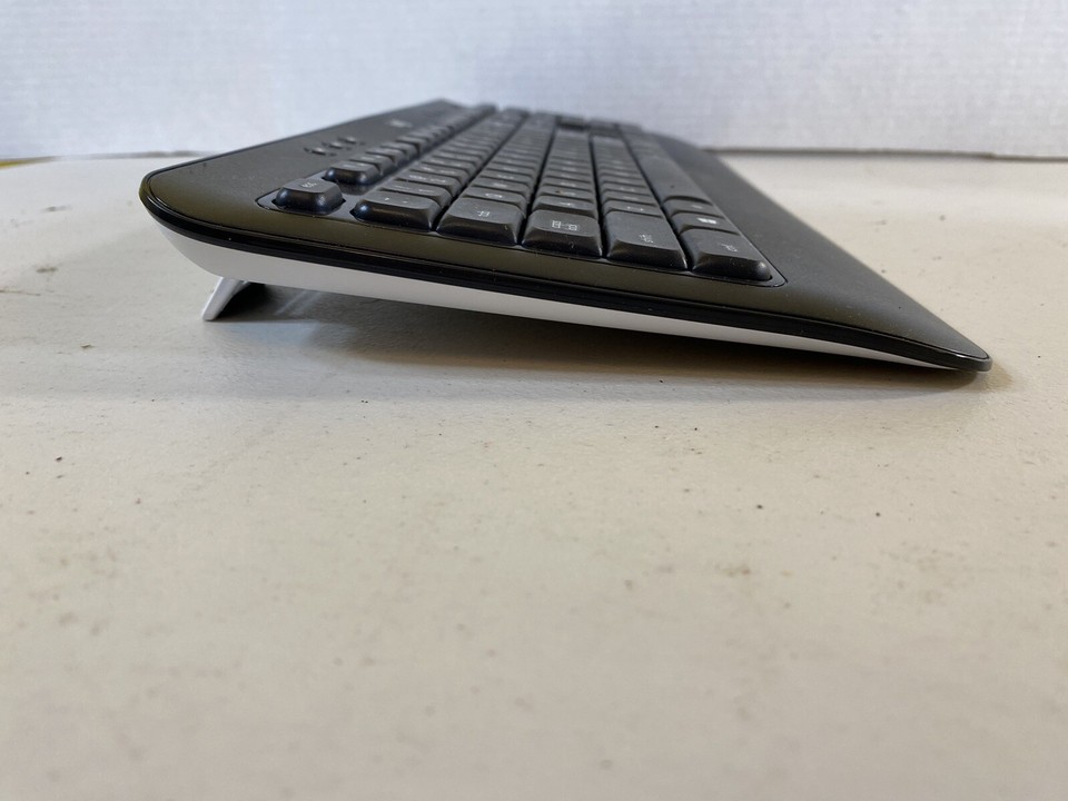 Logitech k540 LOGI black & white keyboard No. ESD-1715801C wireless ...