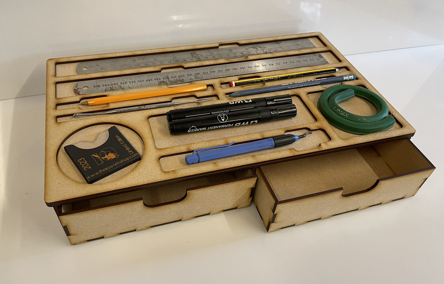 Model Makers Desk Tidy And Storage Drawers. Modellers Organiser Tray ...