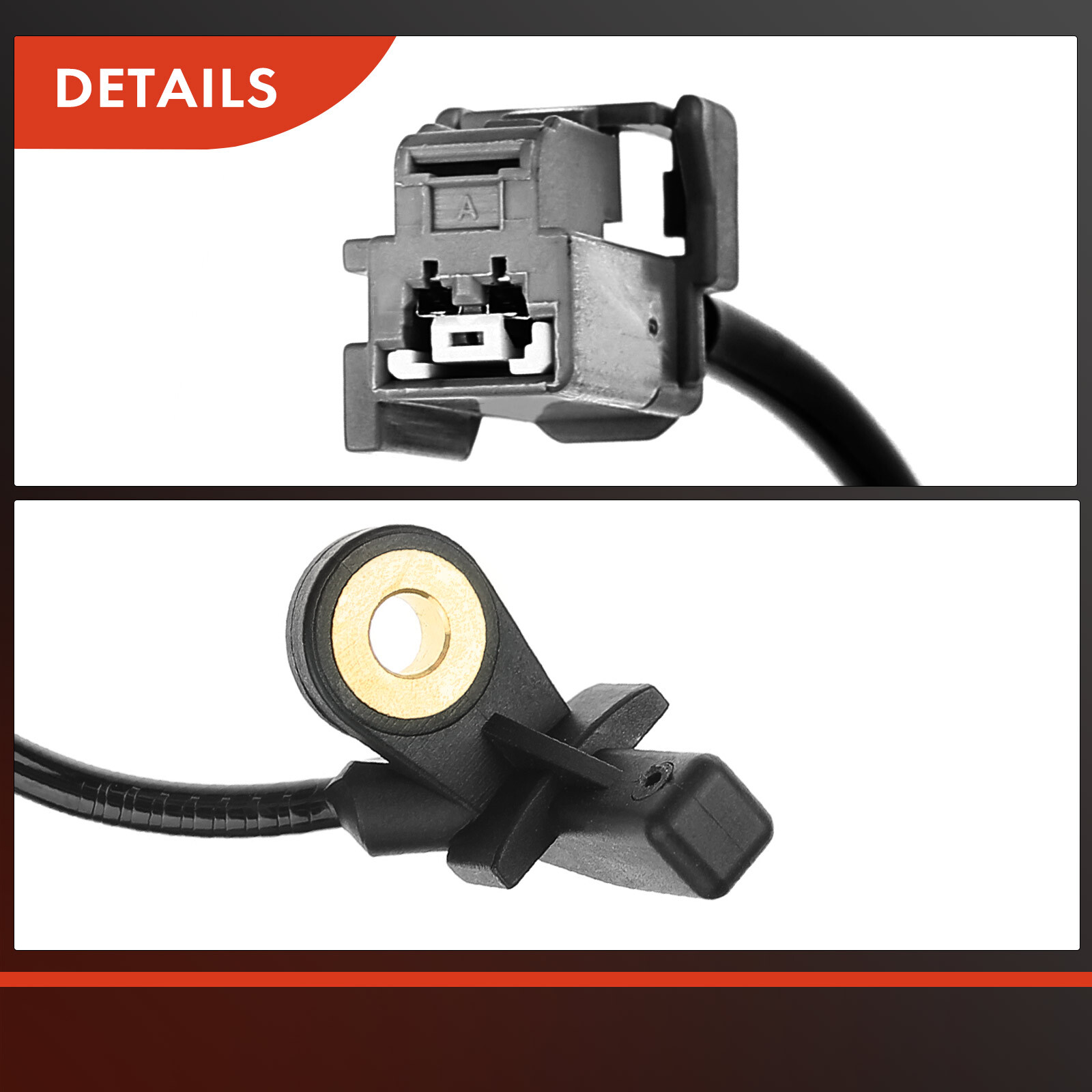 Rear Left ABS Wheel Speed Sensor for Volvo XC90 275 D 5244 T 2003-2014 ...