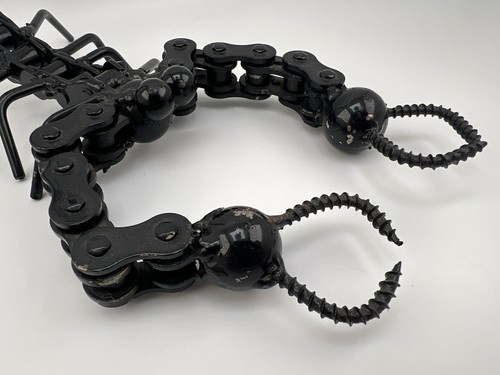 Steampunk Scorpion Desk Art Welded Scrap Metal Bike Chain Screws Bolts ...