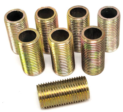 8 PCS Lamp Rod Thread Lamp DIY Lamp Nipple 1/8 IPS 3/8 x 3/4" Lamp Rod ...