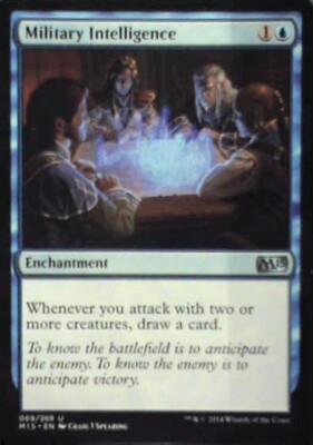 Military Intelligence - Magic 2015 (M15): #69, Magic: The Gathering Nm ...
